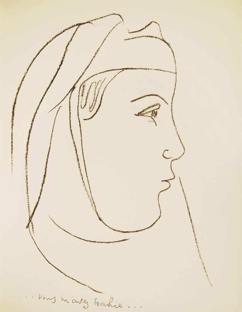 Henri Matisse Les Lettres Portugaises Complete Set Of Lithographs