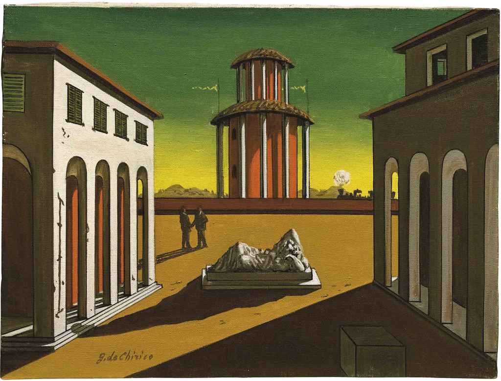 Giorgio de Chirico (1888-1978) , Piazza d'Italia | Christie's Giorgio de Chirico (1888-1978) , Piazza d'Italia | Christie's
