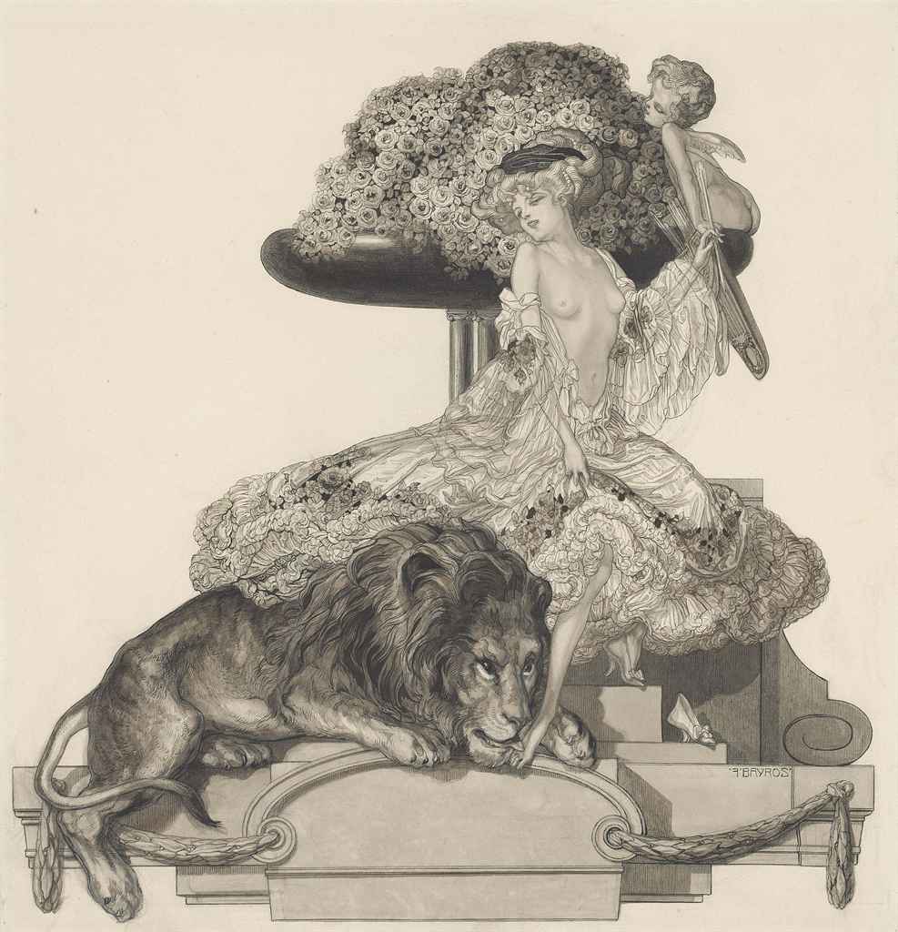 franz_von_bayros_beauty_and_the_beast_d5637870g.jpg (987×1024)