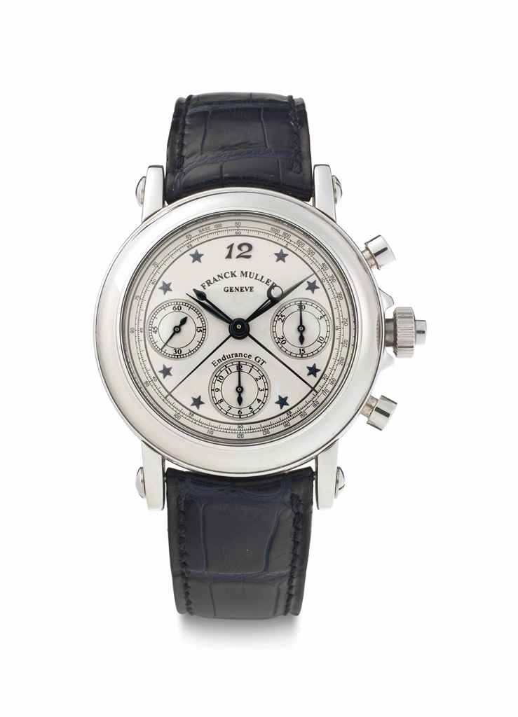 Franck Muller A Limited Edition Stainless Steel Split-Second ...