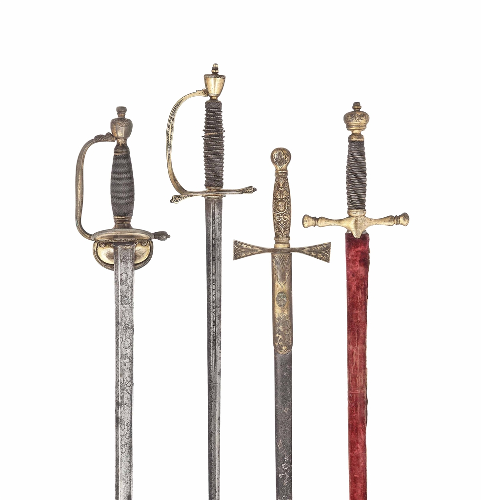 A BRITISH PATTERN 1796 INFANTRY OFFICER S SWORD THE BLADE SIGNED J J a-british-pattern-1796-infantry-officer-s-sword-the-blade-signed-j-j