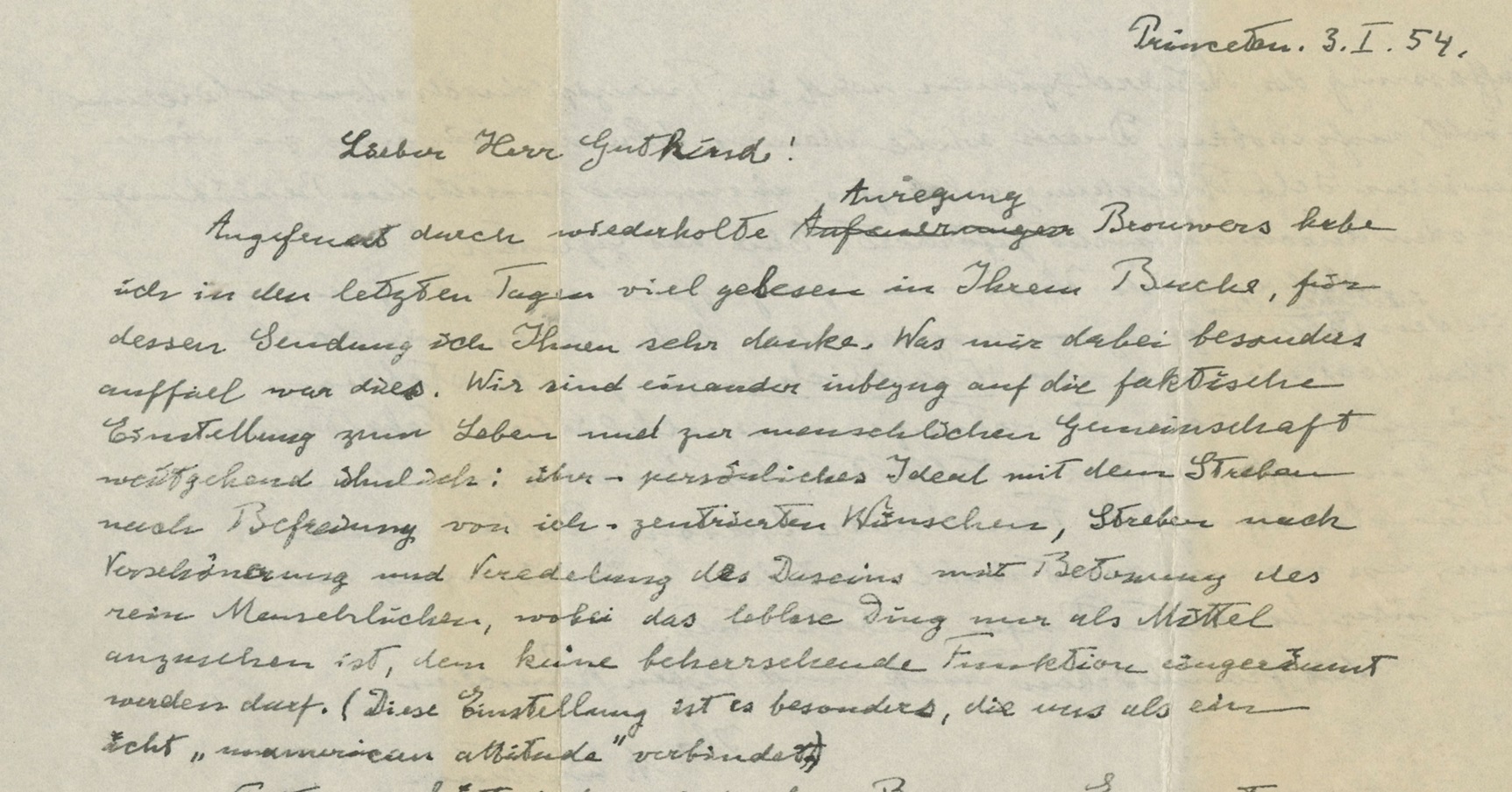 ‘The word God is for me nothing but the expression and product of human ...