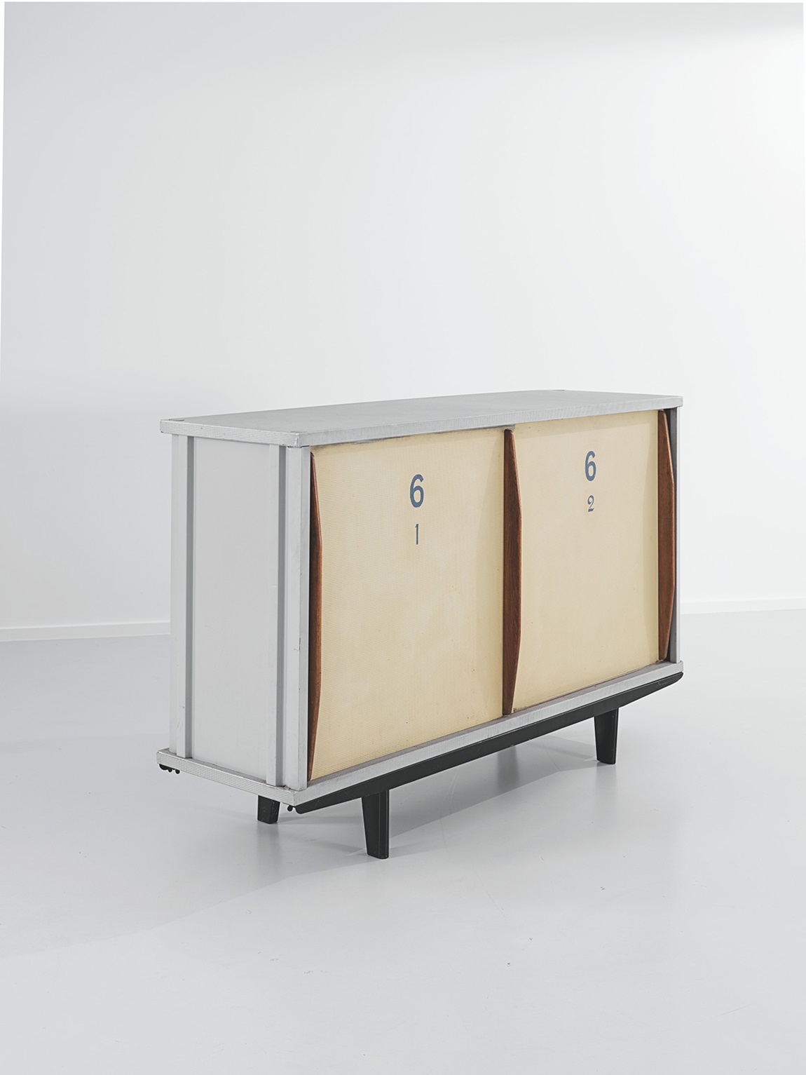 A collection of furniture by designers Le Corbusier, Perriand, Prouvé ...