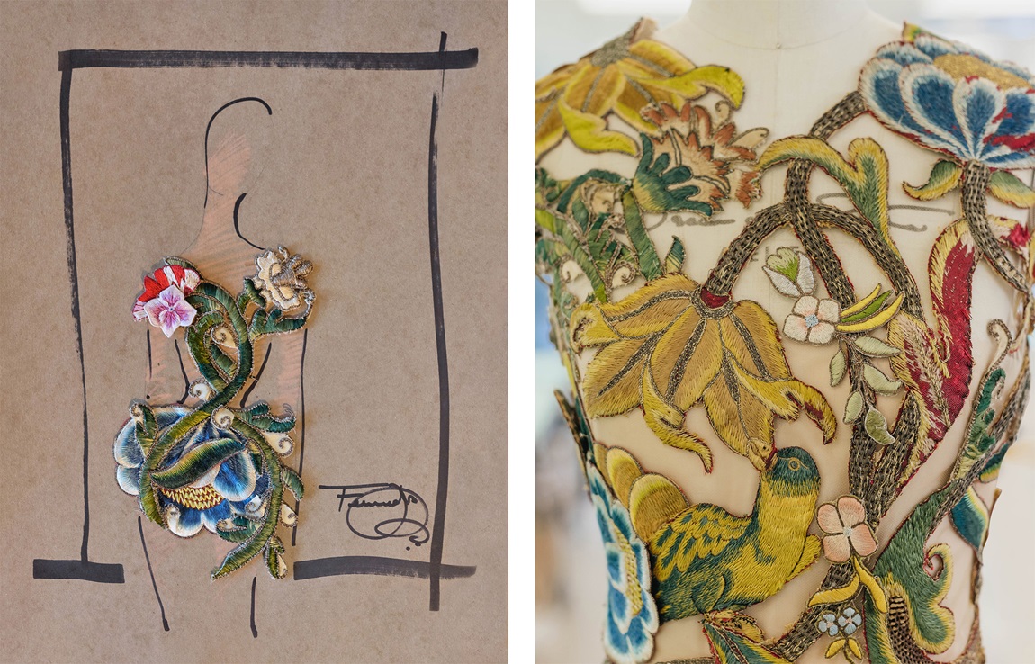 Oscar de la Renta gives Ann Getty’s historic textiles new life | Christie's