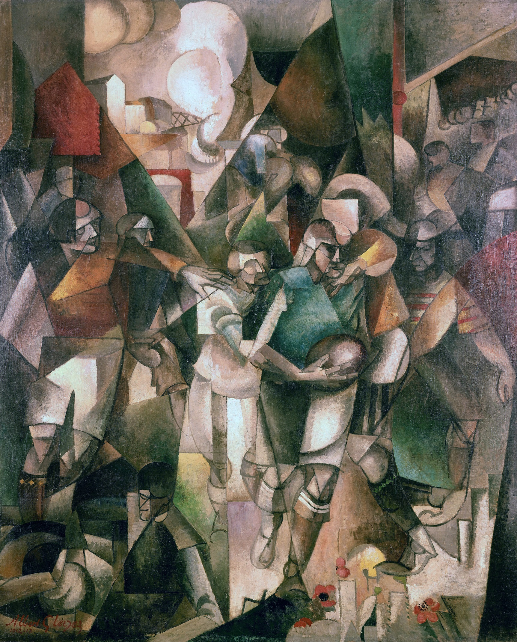 André Lhote’s Les Rugbymen: a Cubist vision of the dynamic geometry of ...