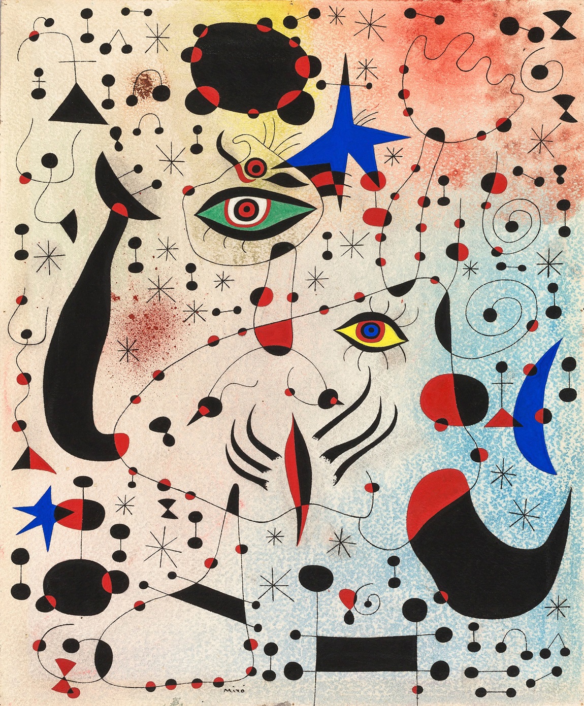 Christies - Joan Miró at the Colombe d'Or