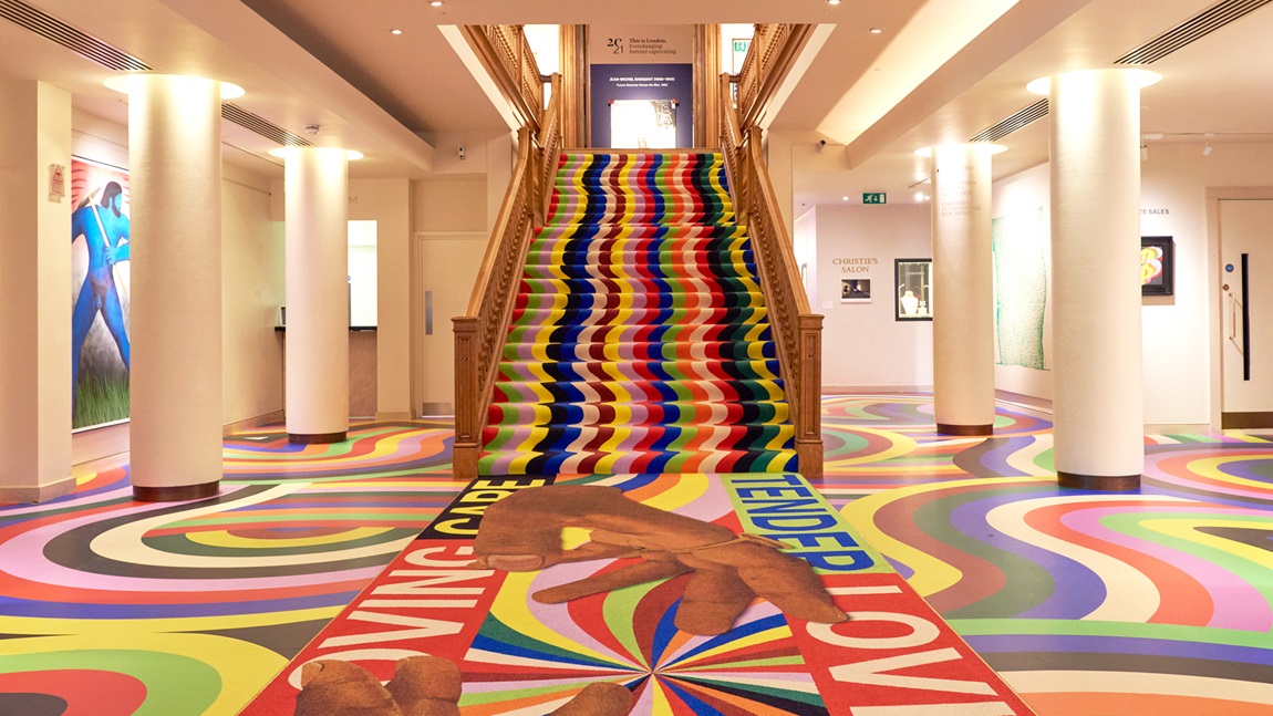 Christies - Lakwena Maciver Tender Loving Care Frieze Week installation