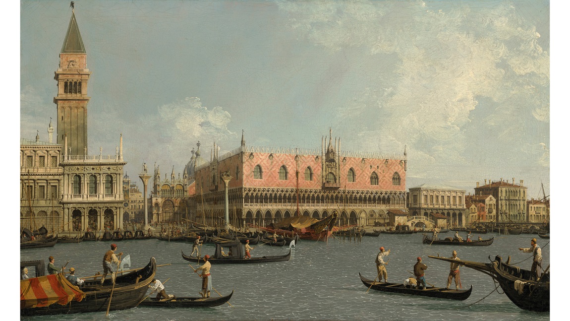 Canaletto's Venetian views the Grand Canal and Piazetta | Christie's