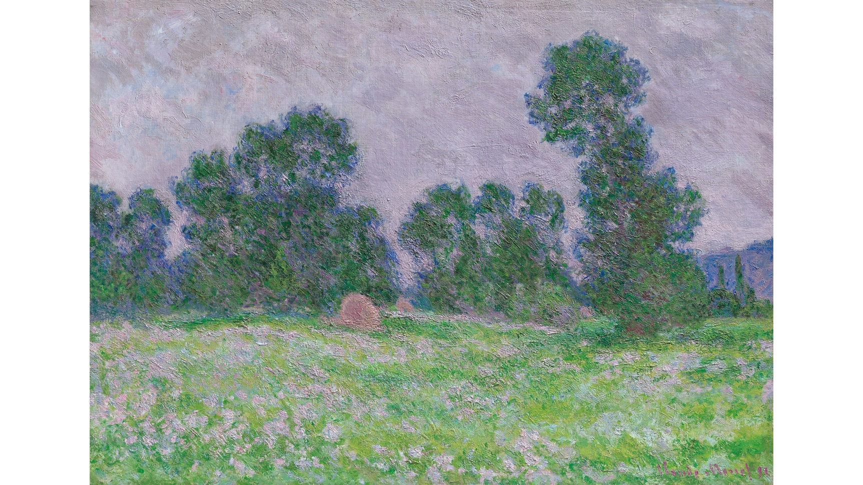 Monet's three landscapes depicting the Seine, the River Creuse and a ...