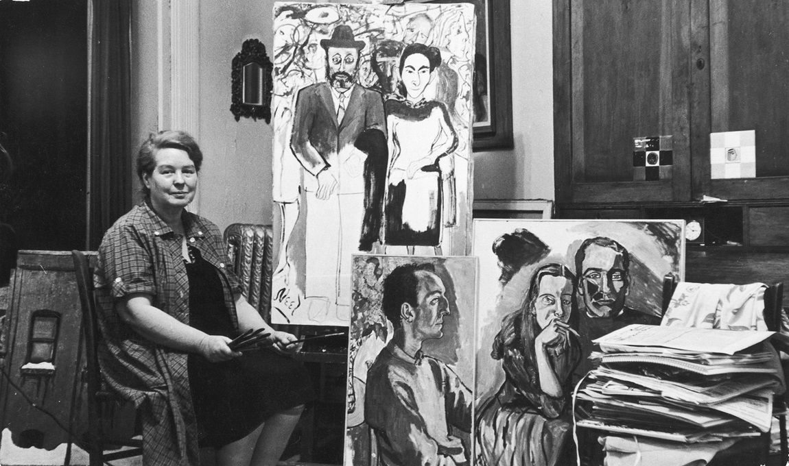 Alice Neel's double-portrait of David McKee and his First Wife Jane ...