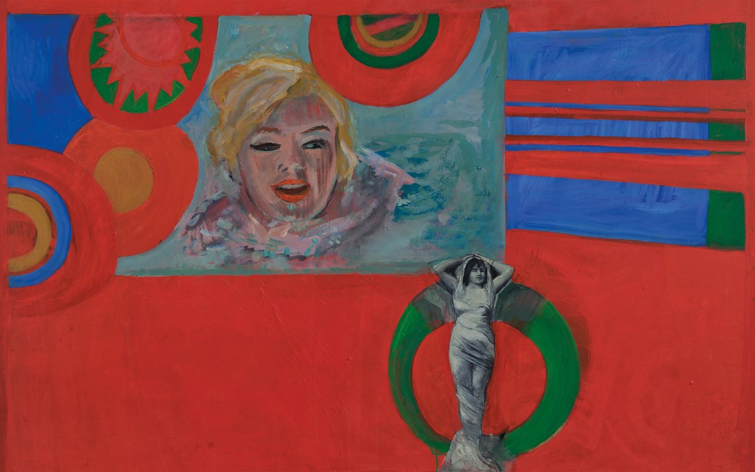 Pauline Boty's tribute to Marilyn Monroe, Epitaph for Something's Gotta ...