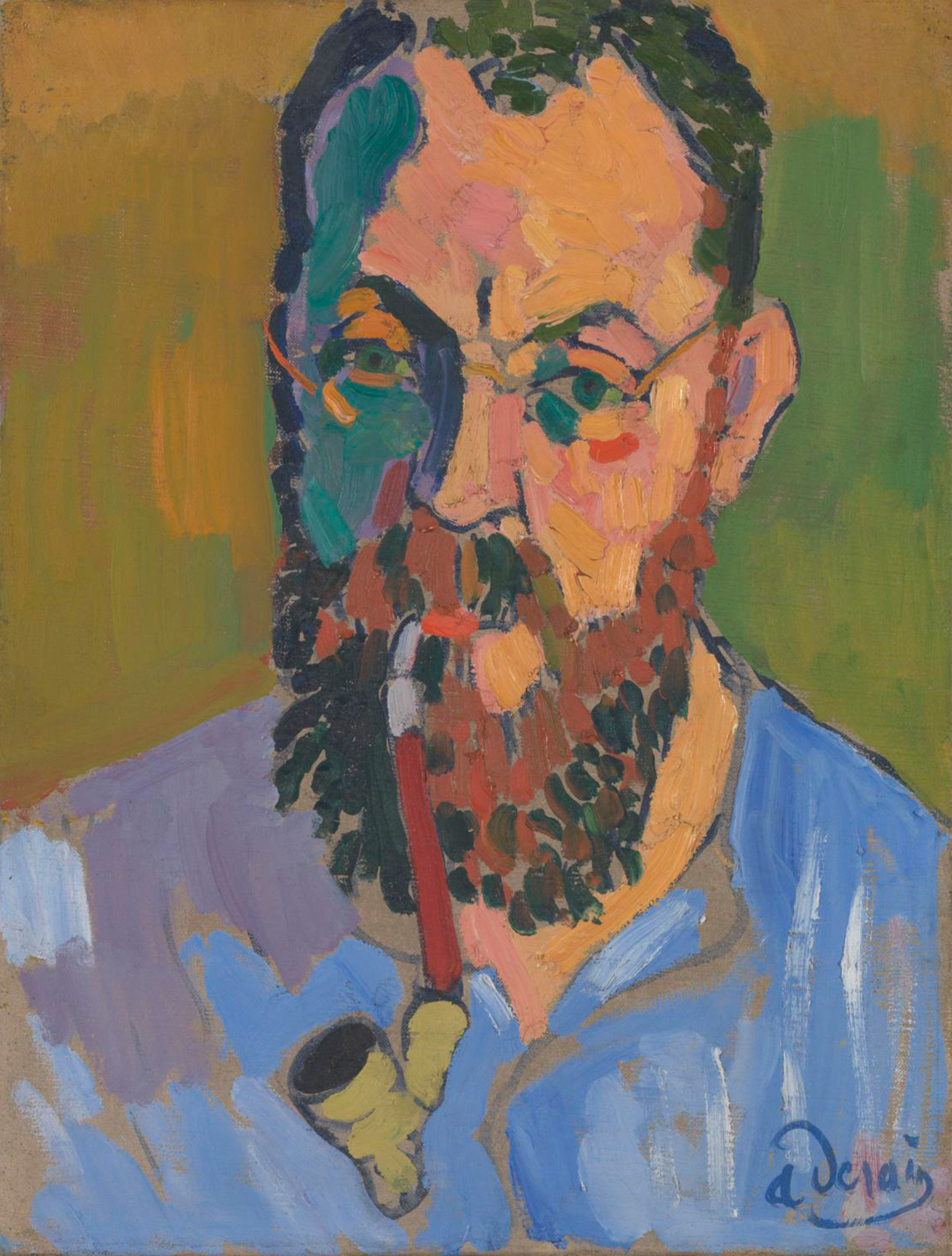 Rediscovered: a Fauvist portrait by Andre Derain of Henri Matisse and ...