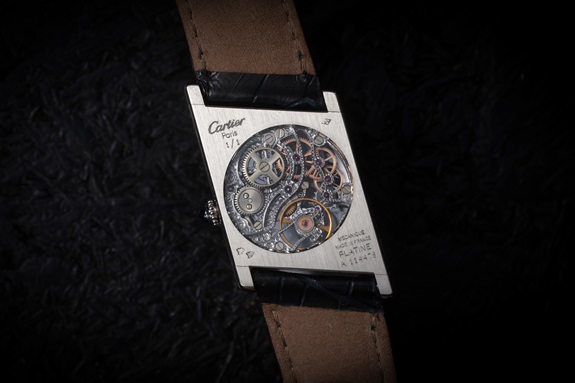 A unique Cartier Asymétrique: featuring decorative techniques mastered ...