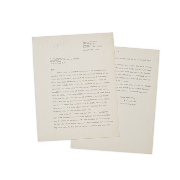 Albert Einstein’s letter to FDR and the catalyst for the nuclear age ...