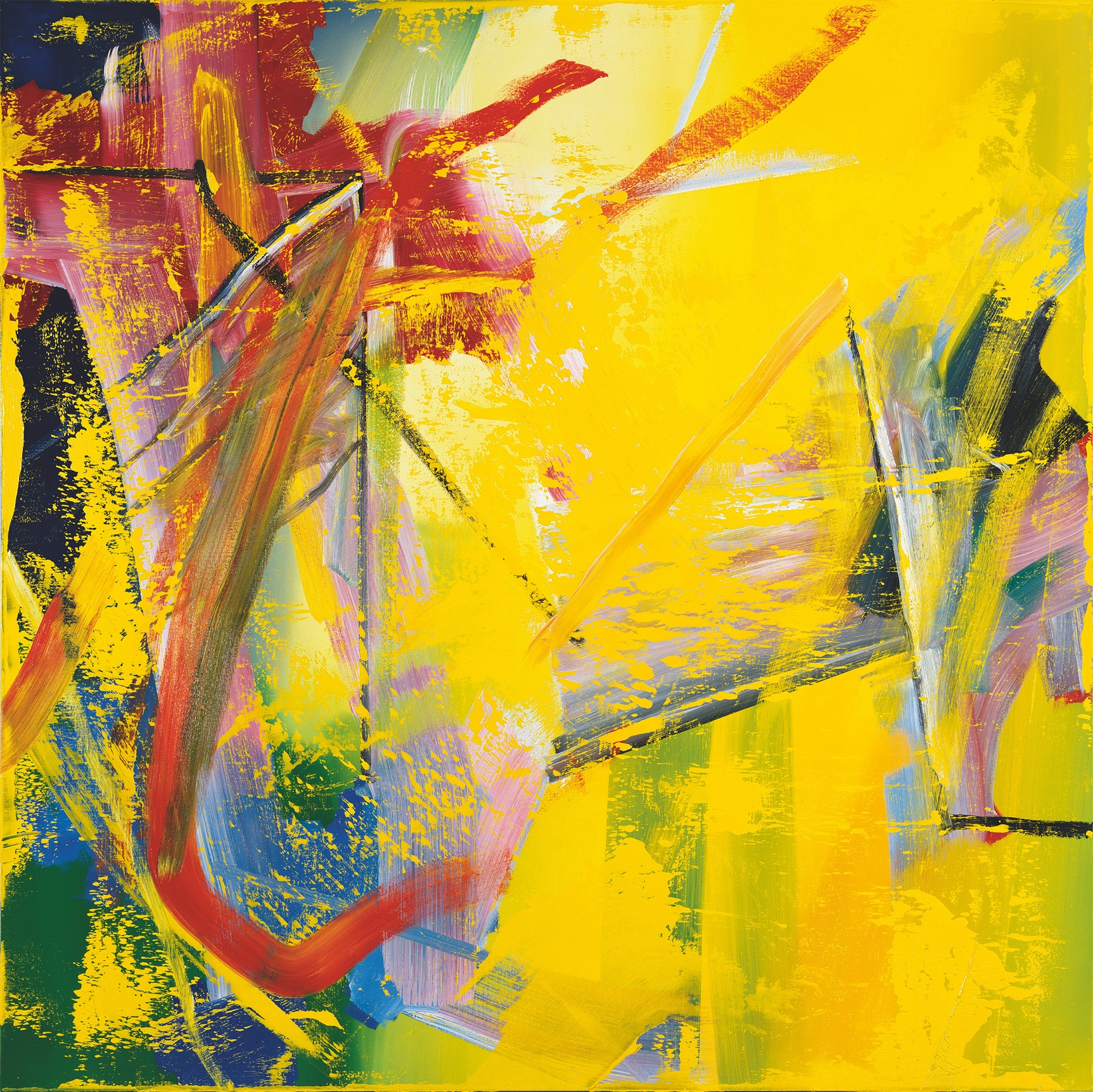 Gerhard Richter (b. 1932), I.S.A. , 1984. Oil on canvas. 250 x 250 cm ...