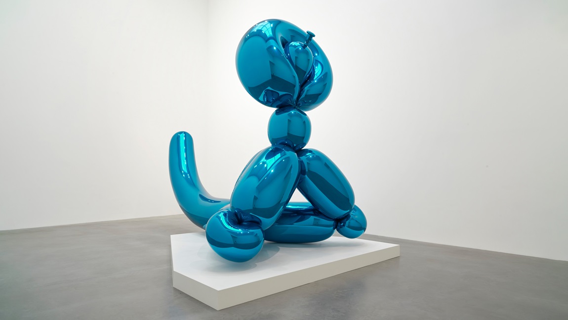 Jeff Koons's Balloon Monkey (Blue) | Christie's