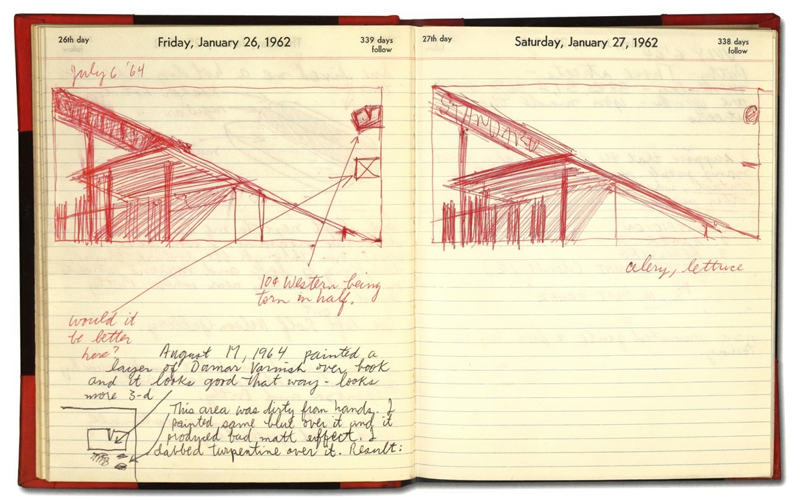 Mark Rozzo on Ed Ruscha’s Standard Station | Christie's