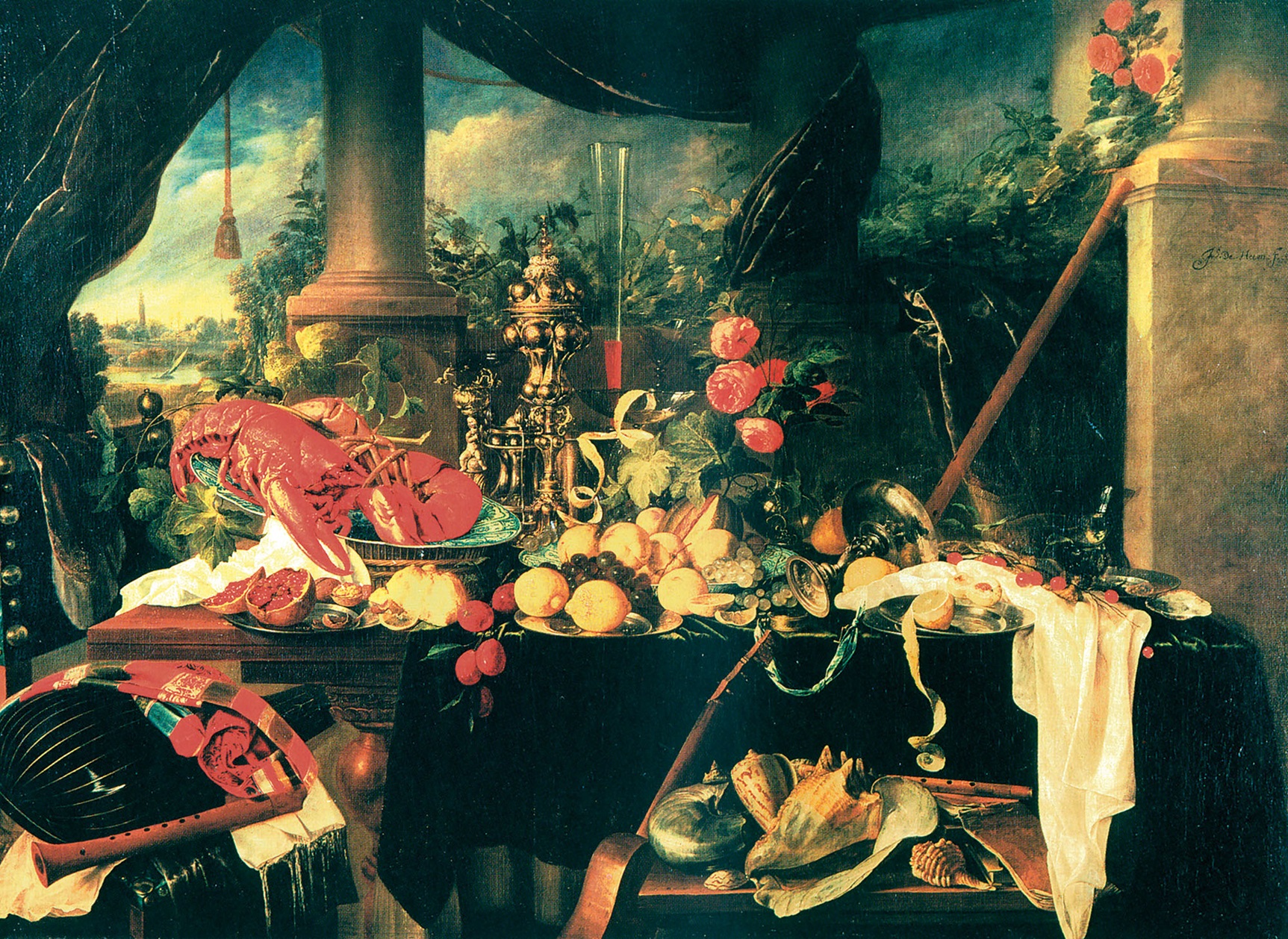 Jan Davidsz. de Heem master of the lavish still life