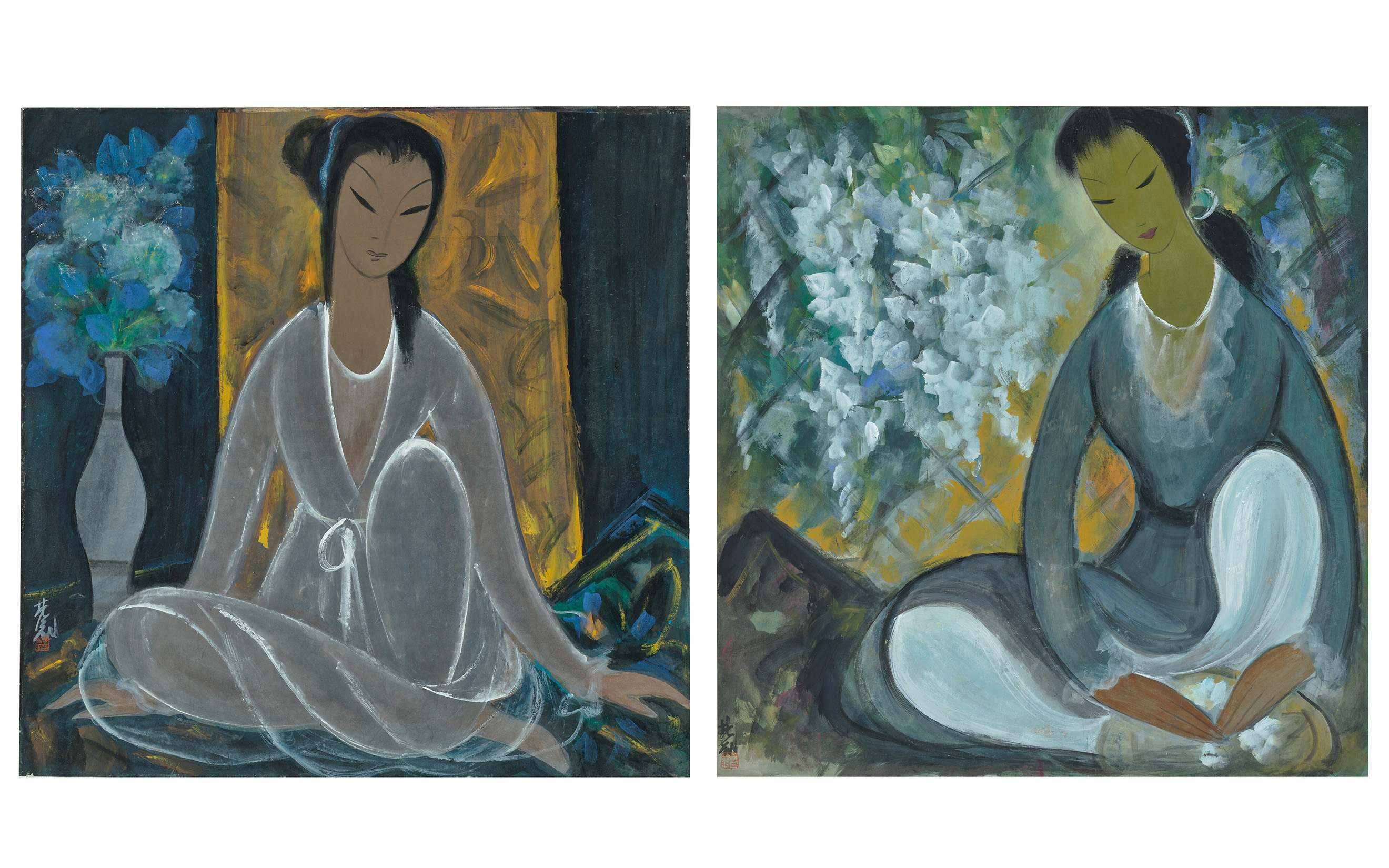 Lin Fengmian Chinese modern artist guide | Christie's