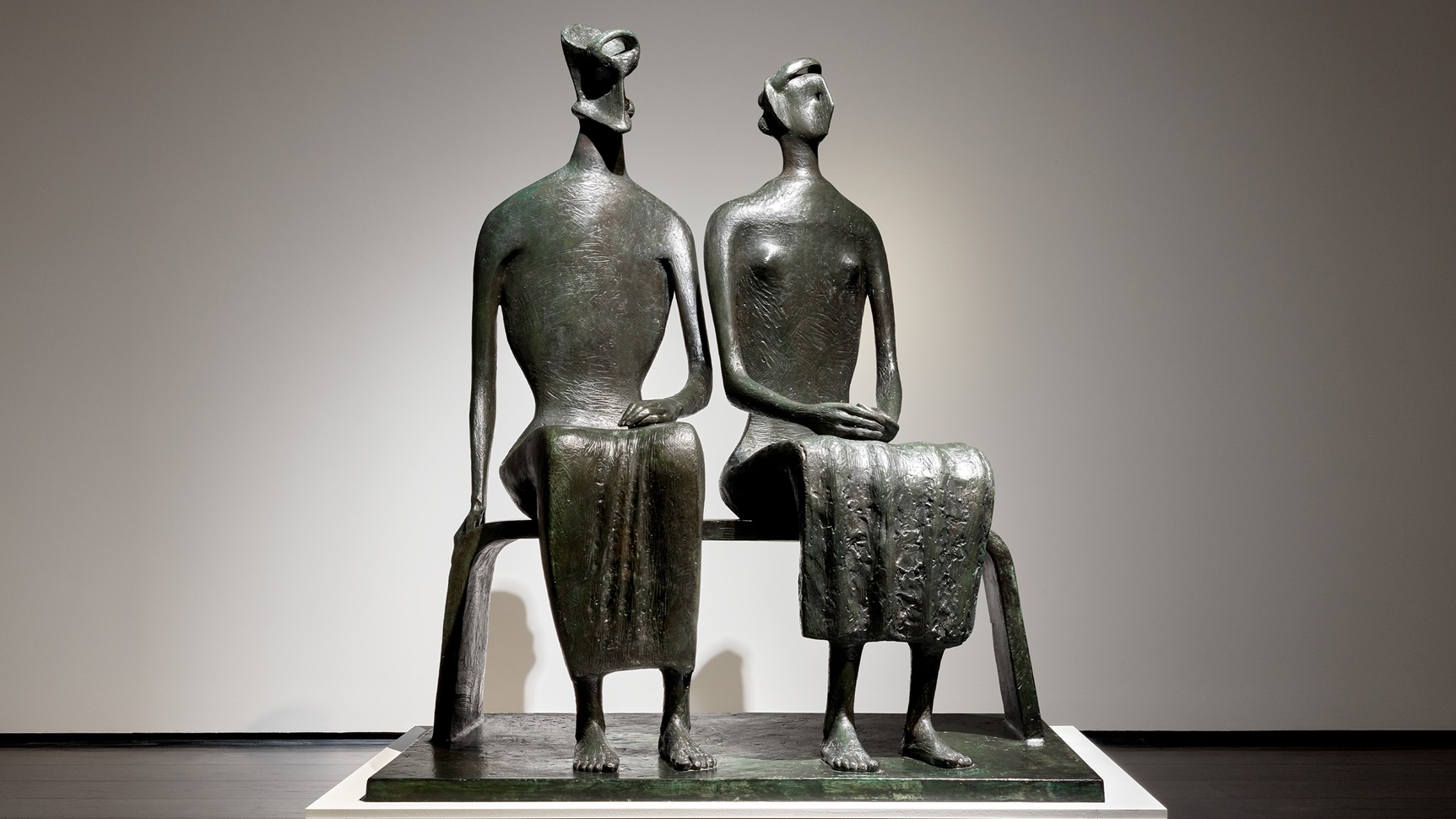Henry Moore's majestic sculpture, King and Queen | Christie's