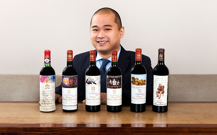5 minutes with… A vertical of Château Mouton Rothschild | Christie's