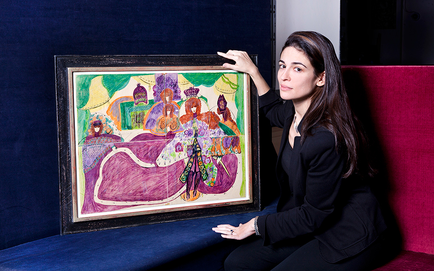 5 minutes with... Aristoloches by Aloïse Corbaz | Christie's