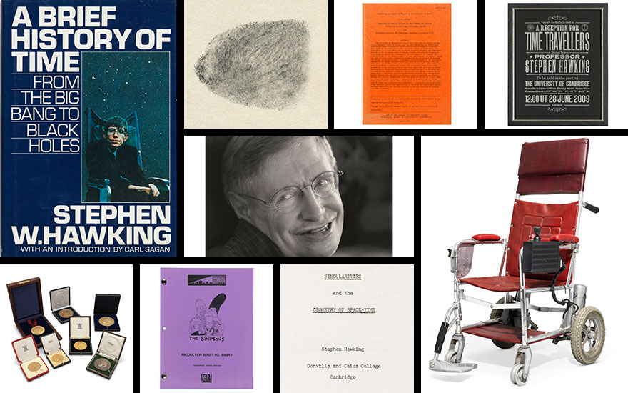 The life and time travel of Stephen Hawking in 10 extraordinary objects ...