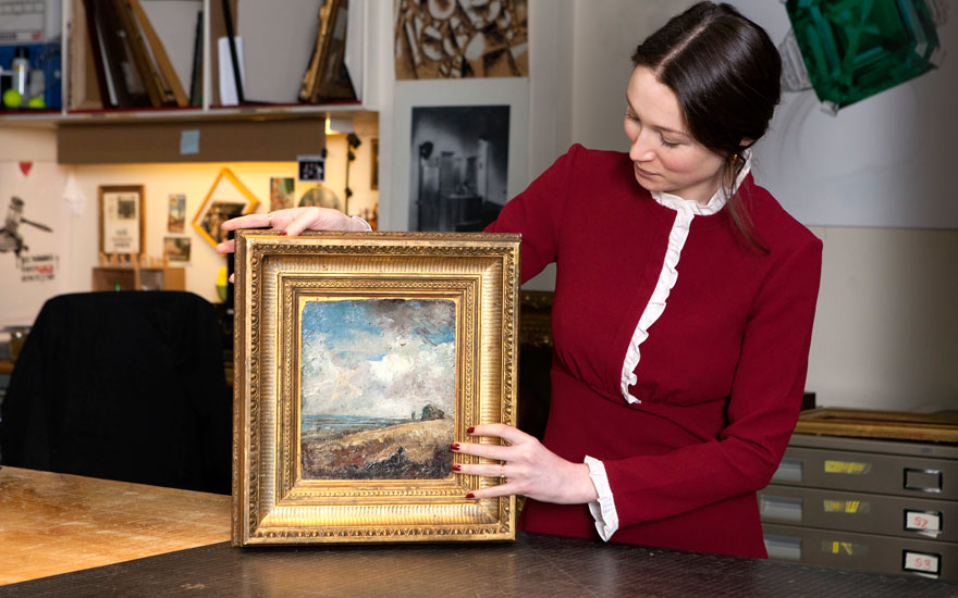 5 minutes with... A double-sided painting by Constable | Christie's
