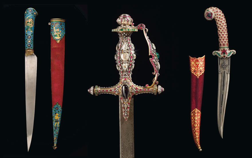 Ancient Jeweled Dagger