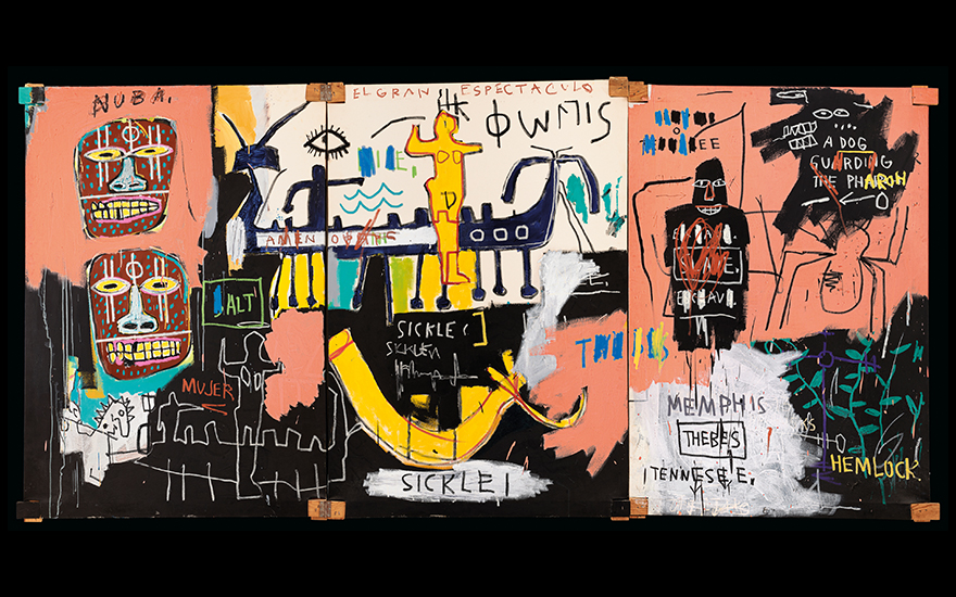 The artist as historian: Jean-Michel Basquiat’s monumental retelling of ...