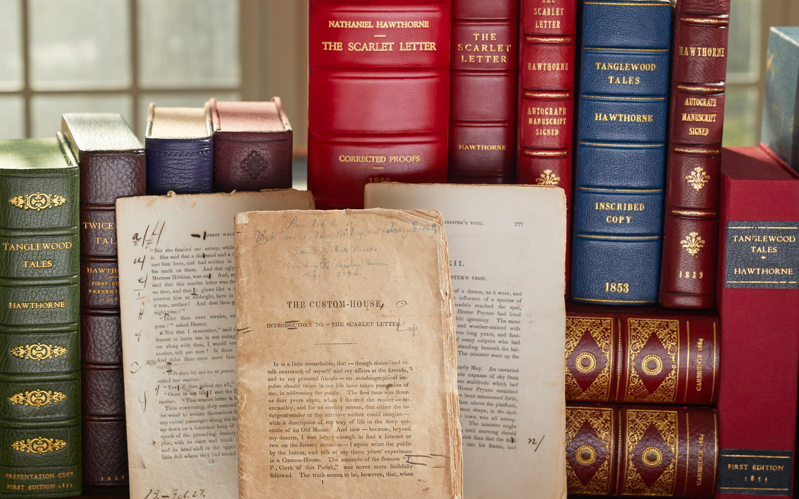 ‘Impossibly rare’: Nathaniel Hawthorne’s corrected page proofs for The Scarlet Letter | Christie's