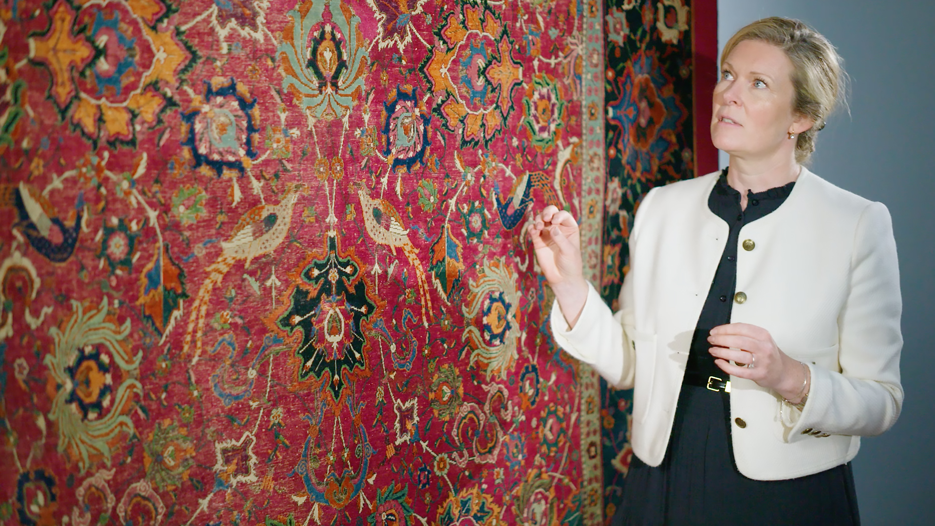 Christies - The Baron Edmond James de Rothschild Royal Safavid carpet