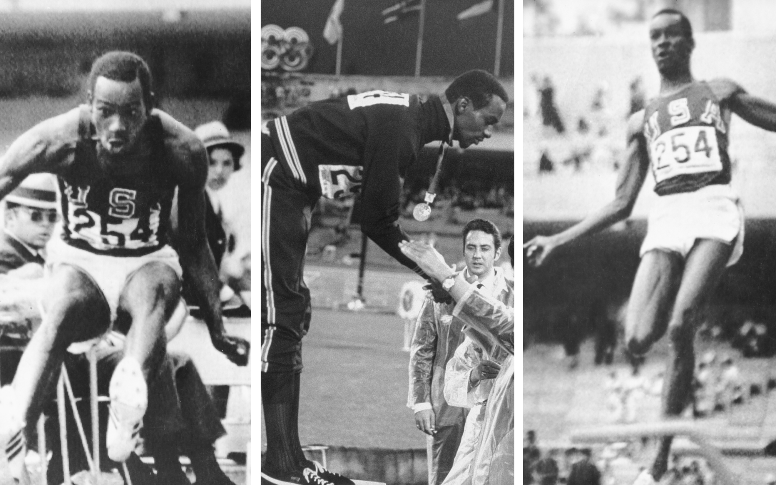Bob Beamon’s 1968 Olympic gold medal leap