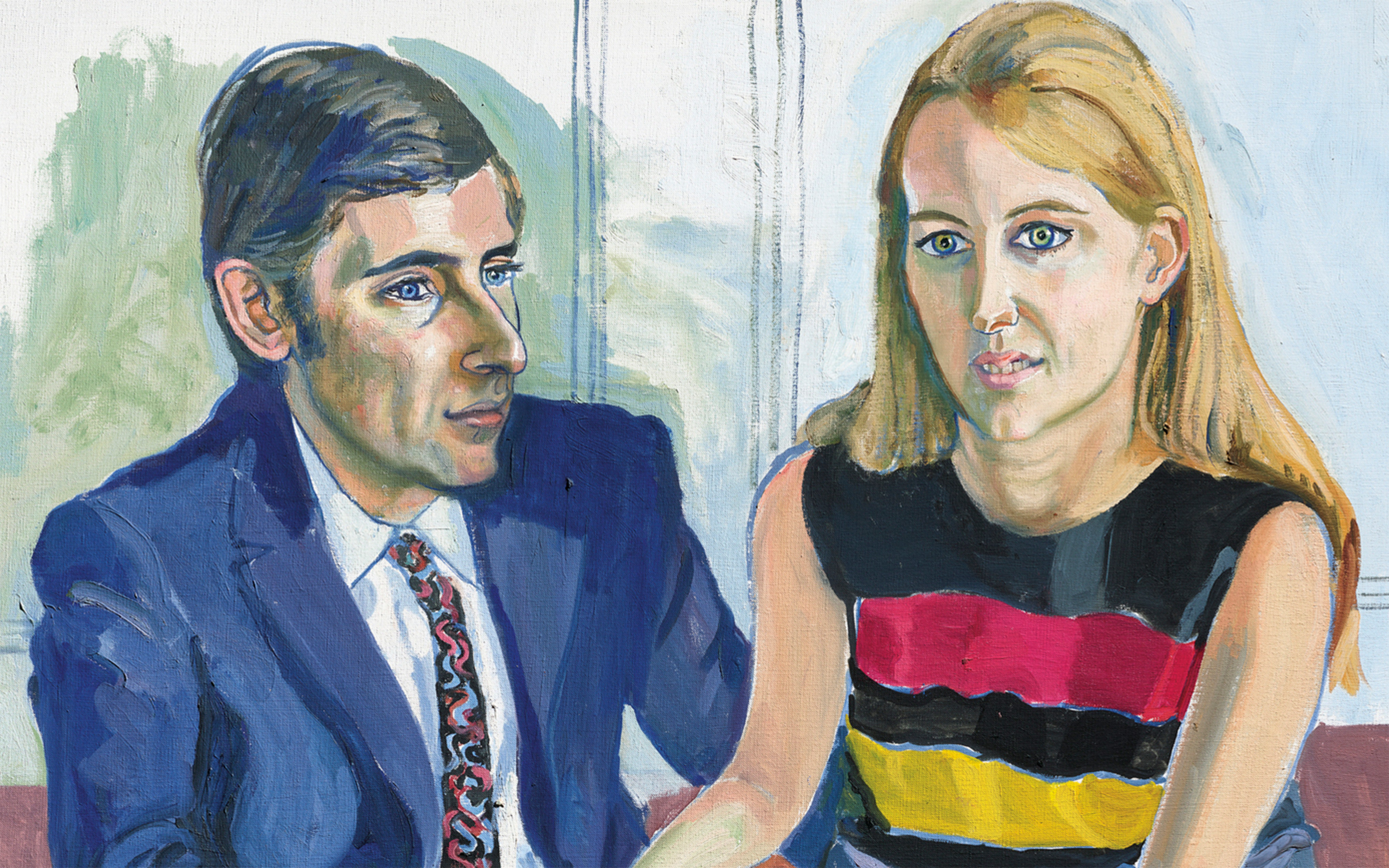 Alice Neel's double-portrait of David McKee and his First Wife Jane ...