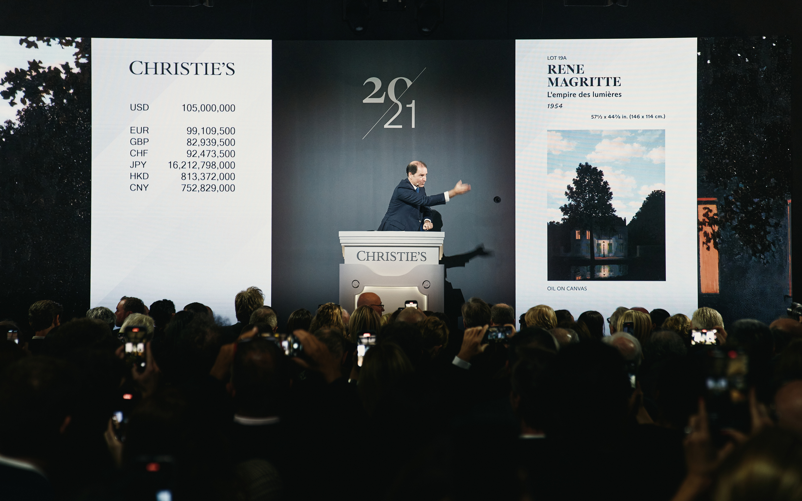 Christie’s 20/21 sales achieve $689 million