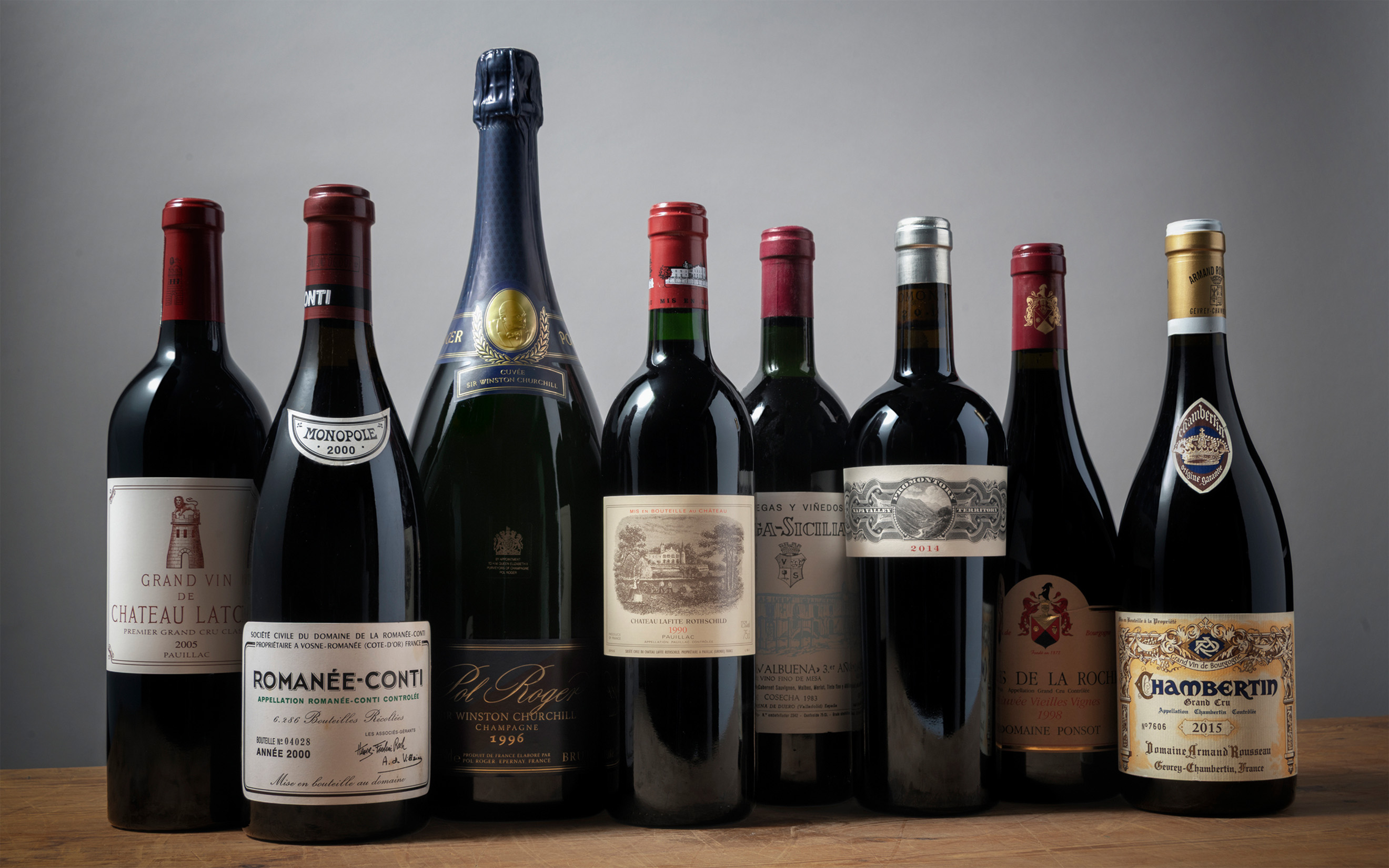 Eight of the world's most wonderful wines - chosen by our specialists ...
