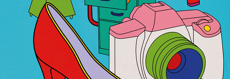 SIR MICHAEL CRAIG-MARTIN, R.A. (b. 1941) With Red Shoes