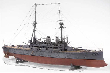 A FINELY-DETAILED MODEL OF THE Lord Nelson Class Battleship AGAMEMNON ...