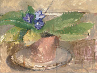 Sir William Coldstream (1908-1987) , Potted Violet | Christie's