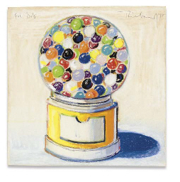 Wayne Thiebaud (b. 1920) , Gum Ball Machine | Christie's