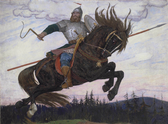 In The Saleroom: Viktor Vasnetsov, A Bogatyr | Video | Christie's ...