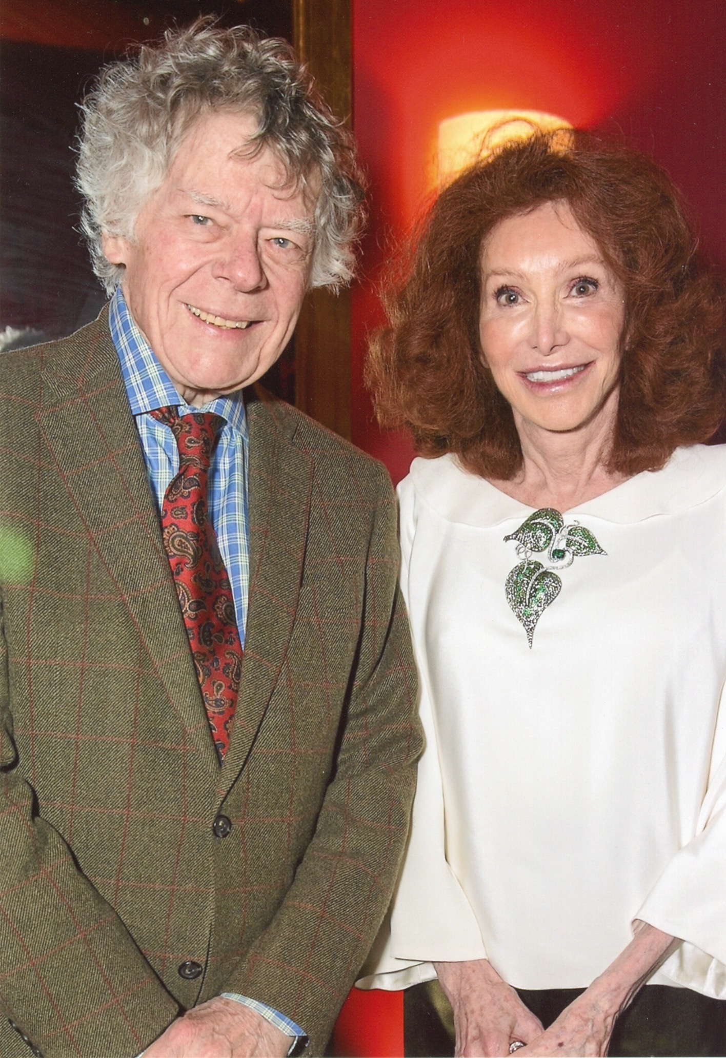 Ann and Gordon Getty, 2014.