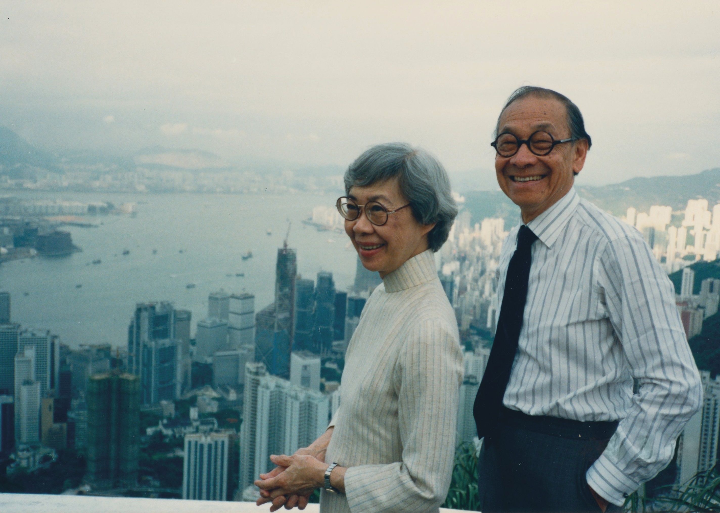 Eileen et I.M. Pei, Hong Kong, 1988 | Courtesy Eileen and I.M. Pei ...