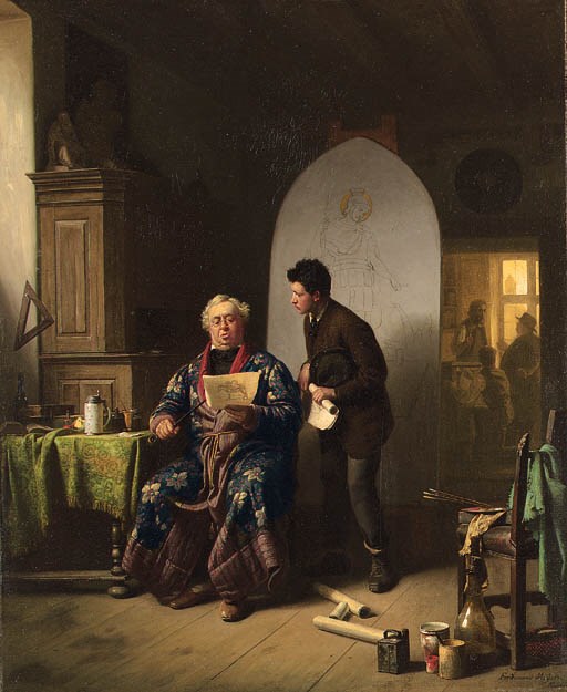 Ferdinand Meyer-Wismar (1833-1917) , A critical Eye | Christie's