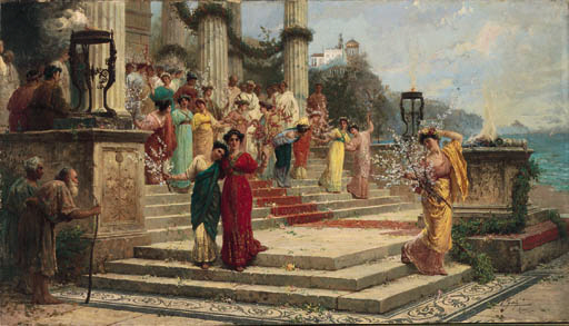 Ettore Forti (Italian, 19th century) , The Festival | Christie's