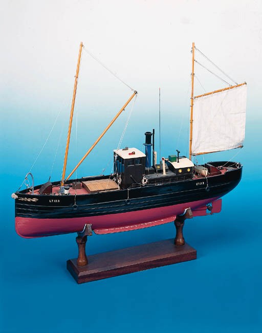 AN ELECTRIC POWDERED RADIO CONTROLLED SAILING MODEL OF THE STEAM ...