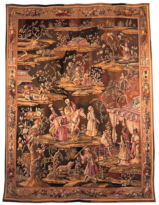 An English Tapestry , IN THE SOHO STYLE, CIRCA 1880 | Christie's