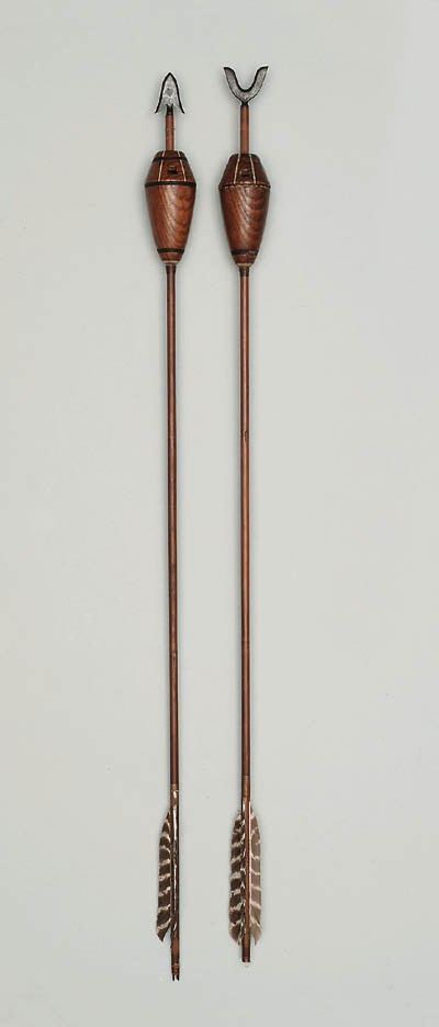 TWO [KABURAYA] WHISTLING ARROWS , EDO PERIOD (LATE 18TH/EARLY 19TH ...