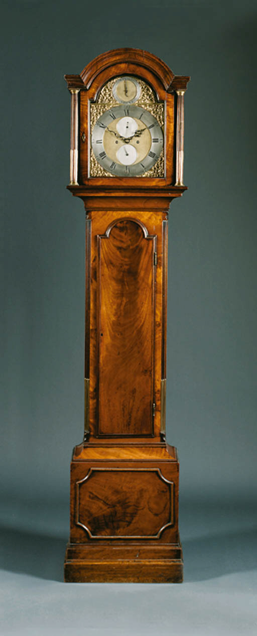 A George III mahogany longcase clock