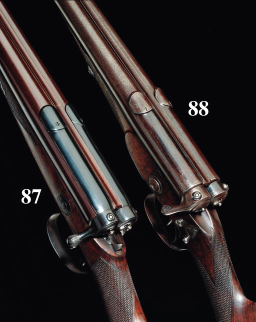 Double Barrel Bolt Action Rifle